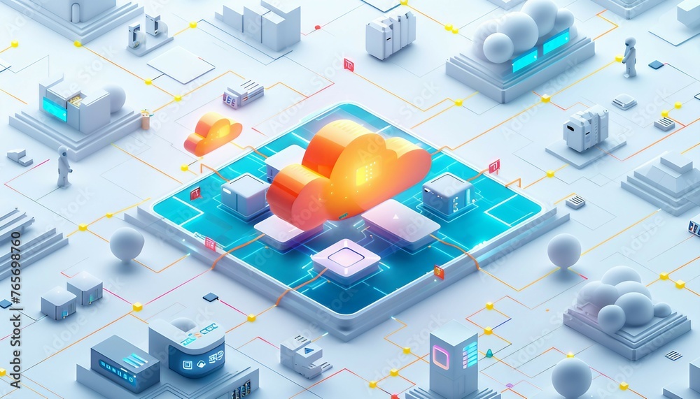 Hybrid Cloud Integration, hybrid cloud integration with an image ...