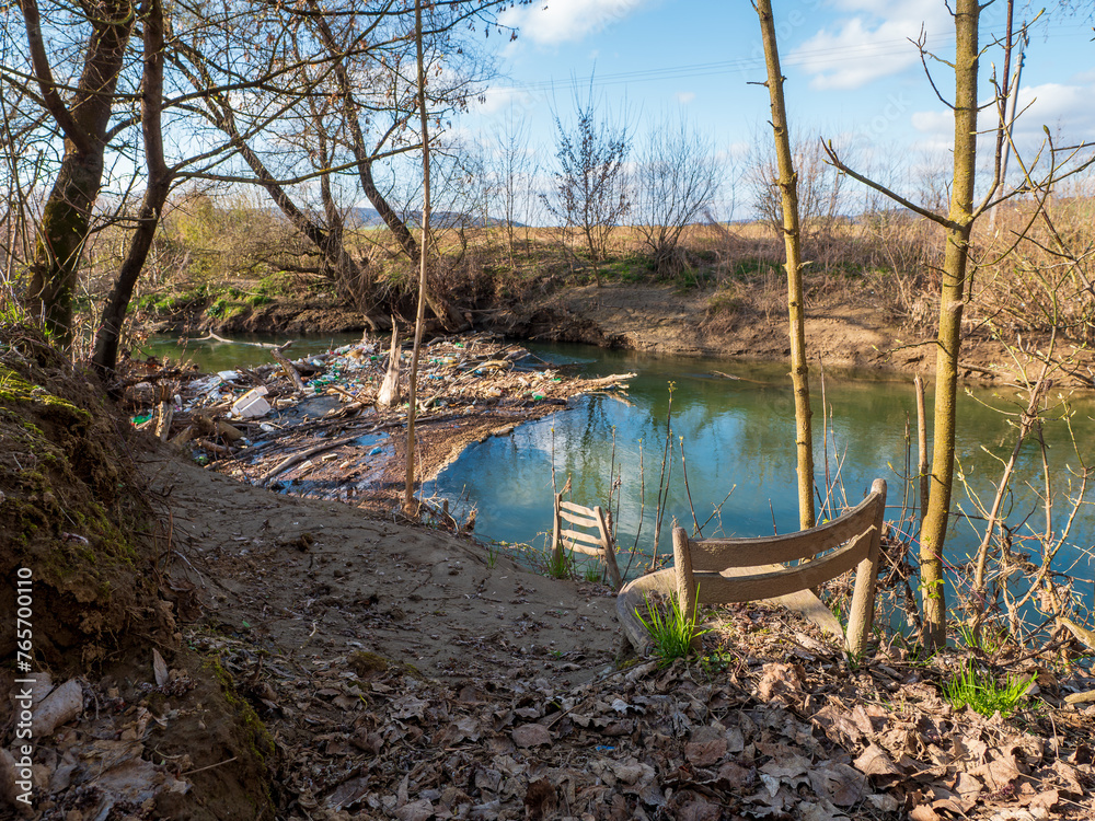 Water pollution is a global problem. Municipal waste and toxic ...