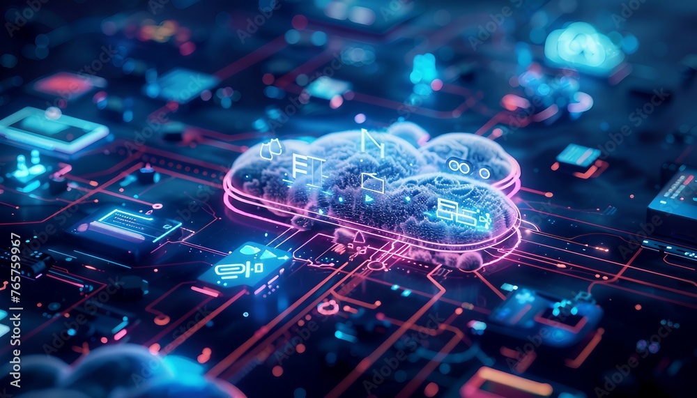 Cloud Gaming Technology, cloud gaming technology with an image ...