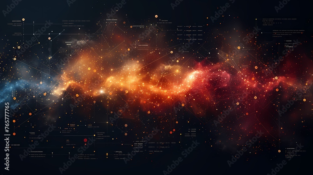An intricate network diagram illustrating the architecture of a ... An intricate network diagram illustrating the architecture of a ...