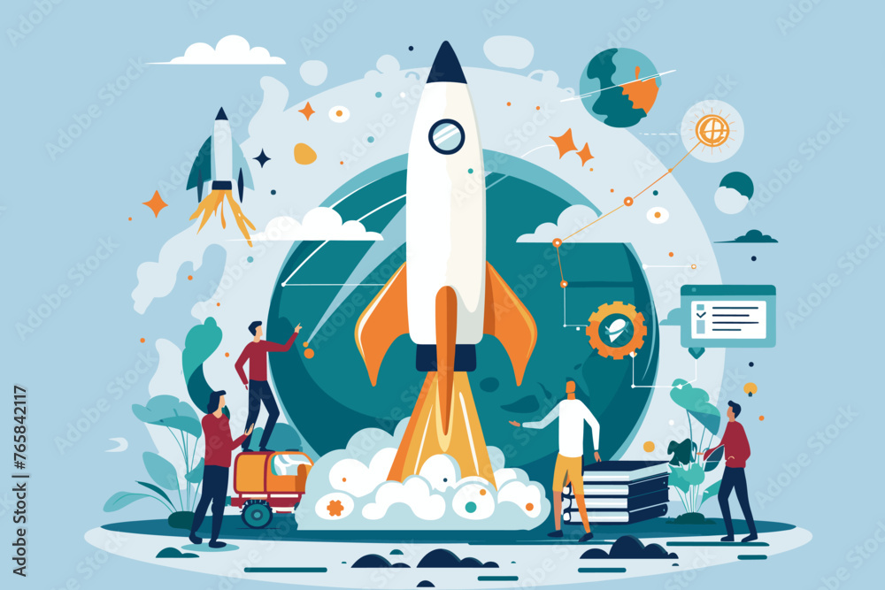 Dynamic Startup Launch: Strategic Planning and Team Collaboration in ...