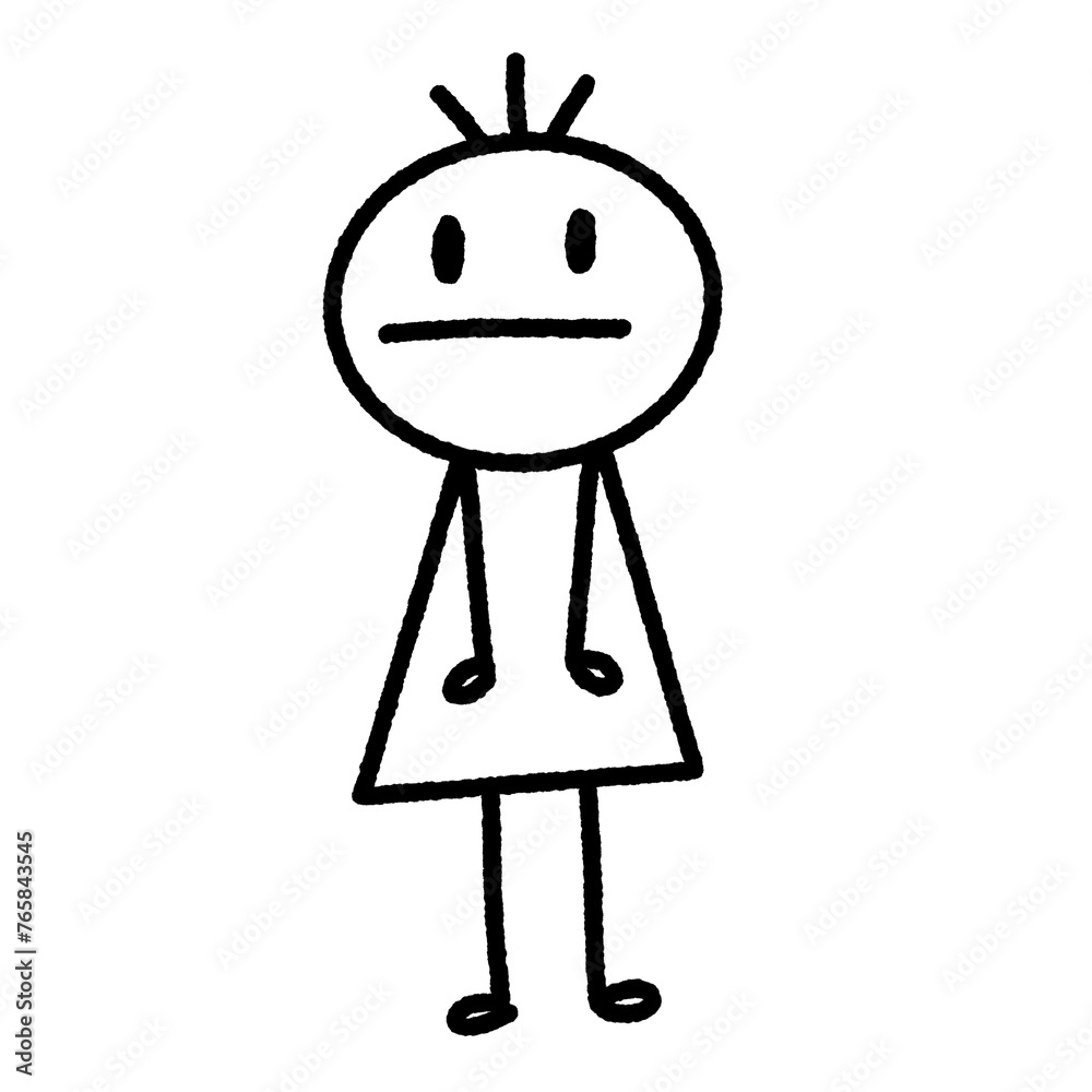 people, people cartoon, easy cartoon, boy, girl, and family, emotion ...