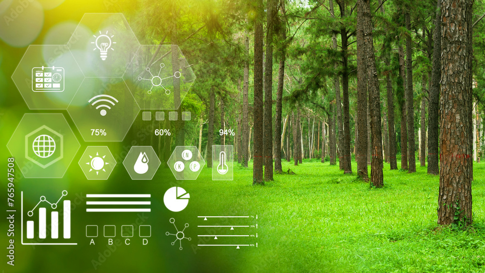 Infographics smart farming and precision agriculture with visual icon ...
