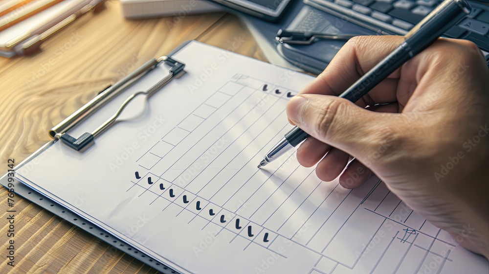 Time management, concept. Planning and scheduling. Effective workflow ...