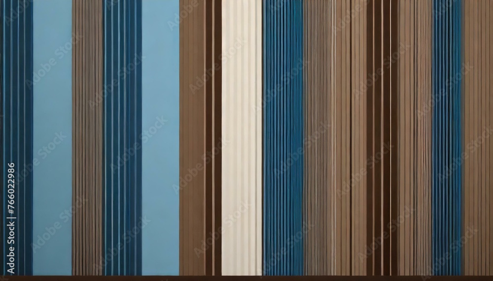 a minimalist wallpaper featuring alternating bands of calming blue ...