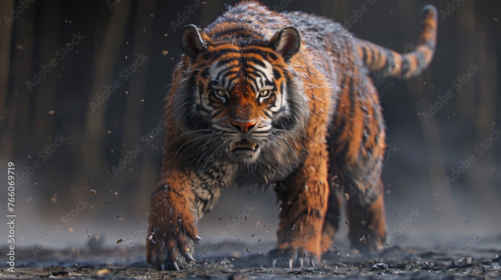 Legends speak of the bear tiger a creature born of fire and night a ...