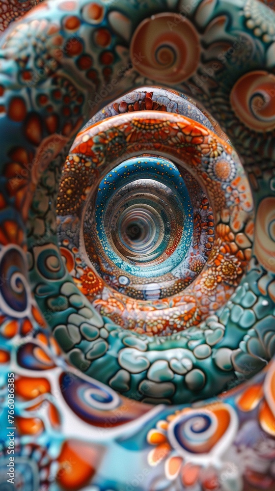 Capture the intricate details of ancient and modern ceramics from a ...