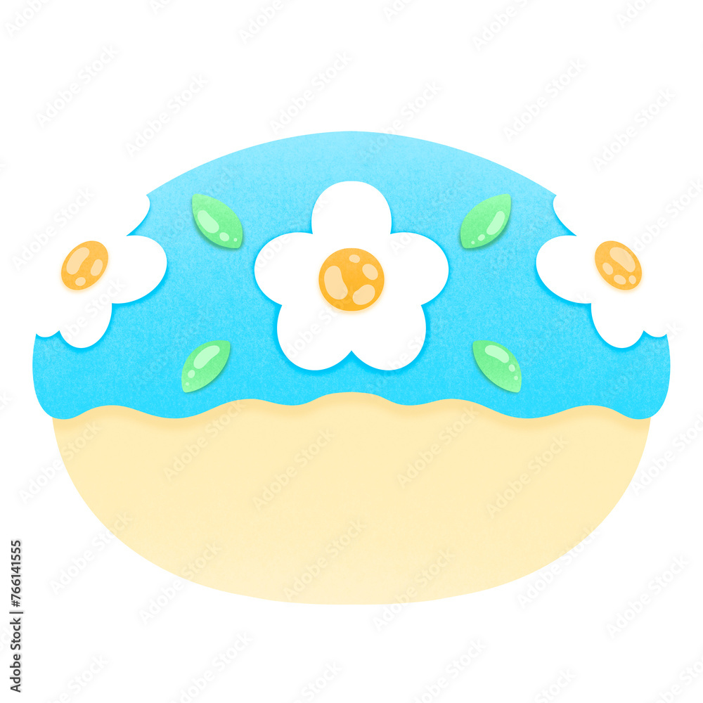 Cute Flower Cake Cartoon Cute Bakery Cartoon Cute Bun Cartoon ...
