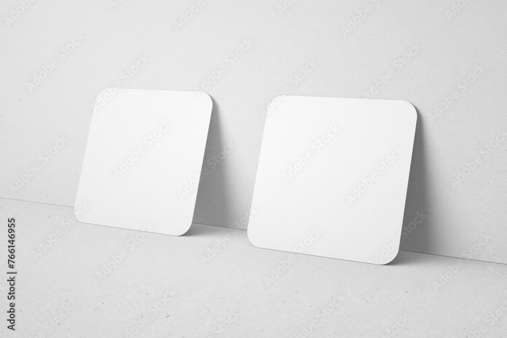 blank minimal clean square ratio textured paper of branding identity ...