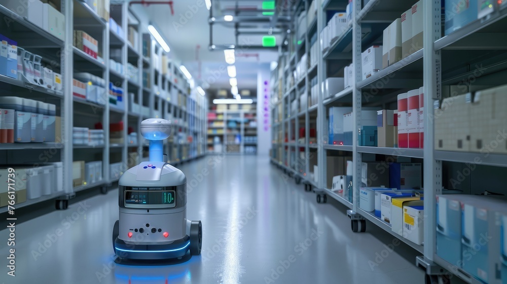 Swift Delivery by Medical Supply Robot with Real Time Logistics in ...
