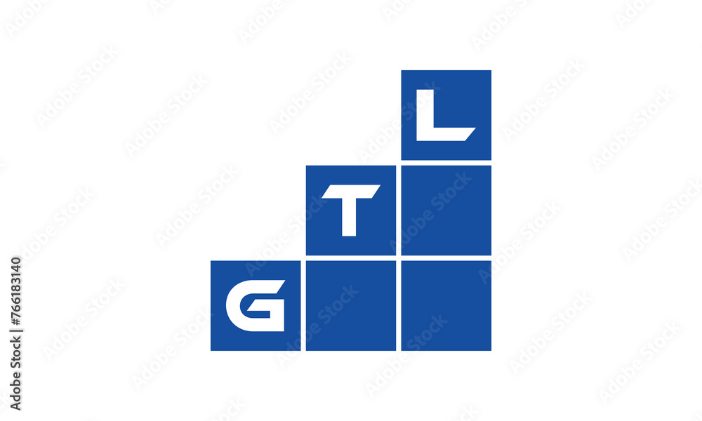 GTL initial letter financial logo design vector template. economics ...