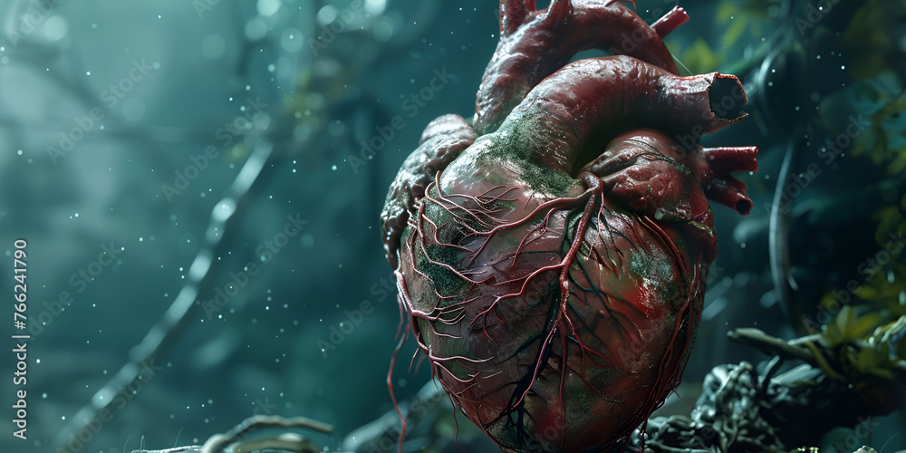 human heart animation with background jungle, Animating the Human Heart ...