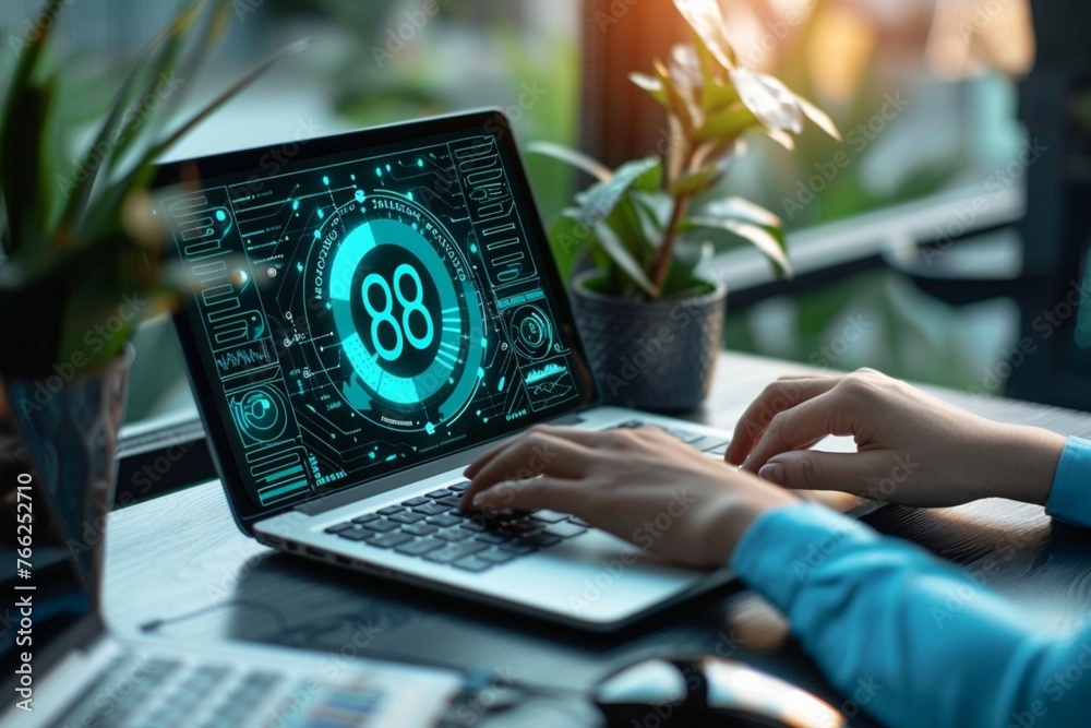 ISO 9001 Standard certification standardisation quality control concept ...