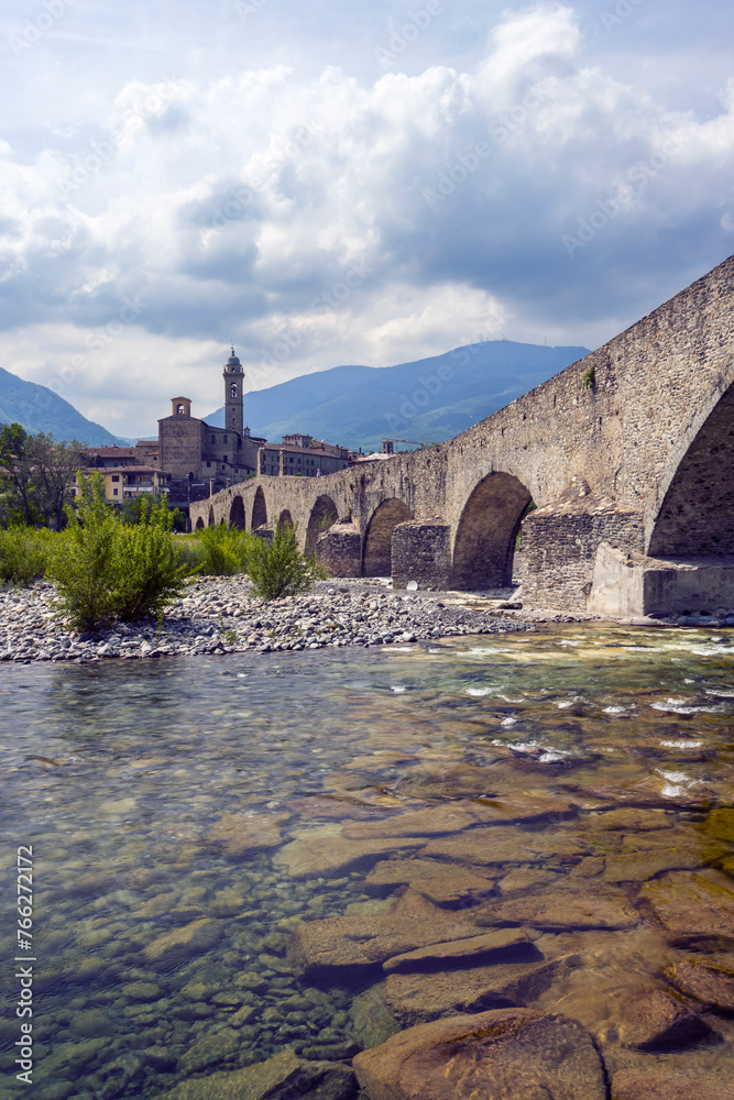 Gobbo Bridge also Devil Bridge or Ponte del Diavolo or Ponte Gobbo in ...