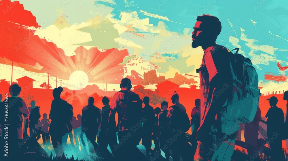 Compelling illustration vector art highlighting the pervasive nature of ...