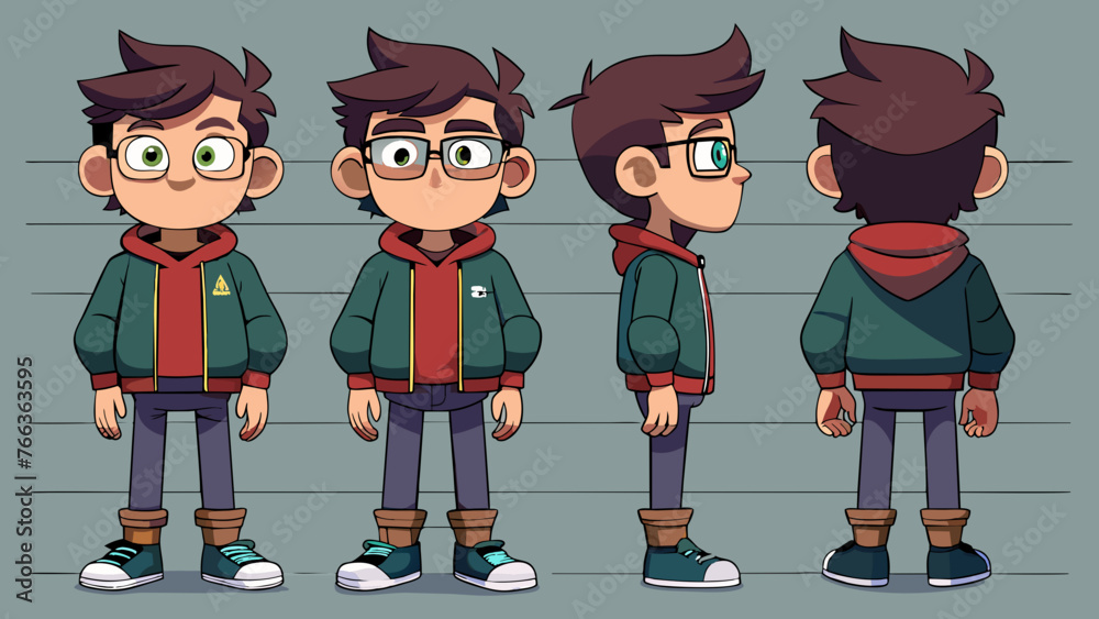 "Animated Character Turnaround Sheet: Crafting the Perfect Visual ...