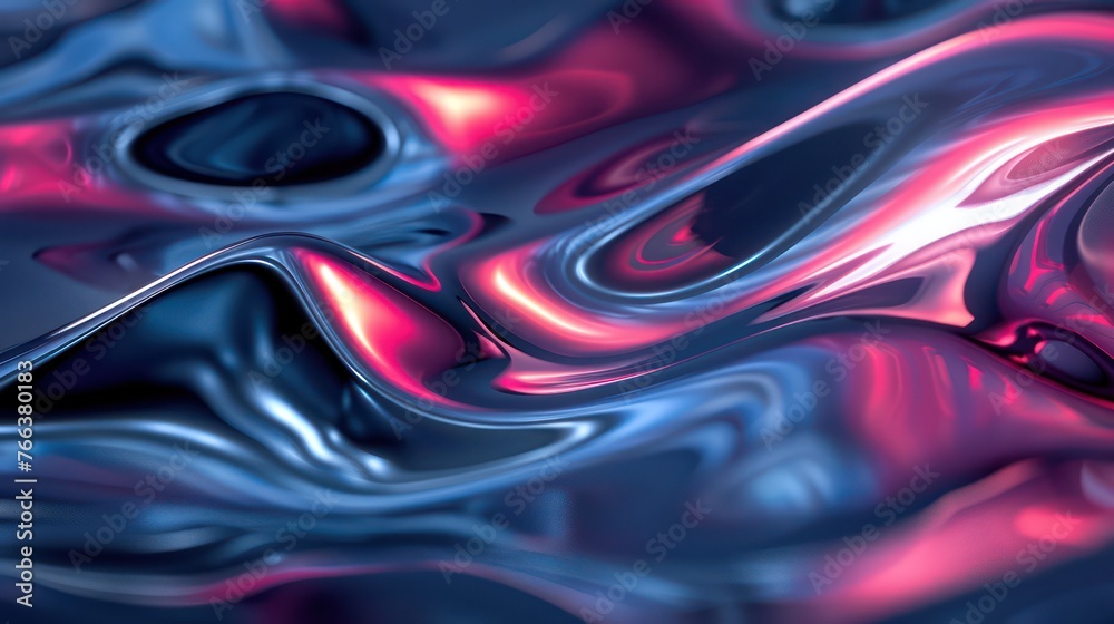 Seamless flowing liquid metal texture background suitable for wallpaper ...