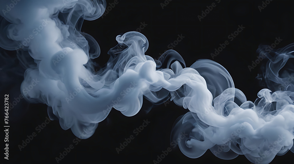 White smoke fragments Effect for film smoke texture fog overlay. smoke ...