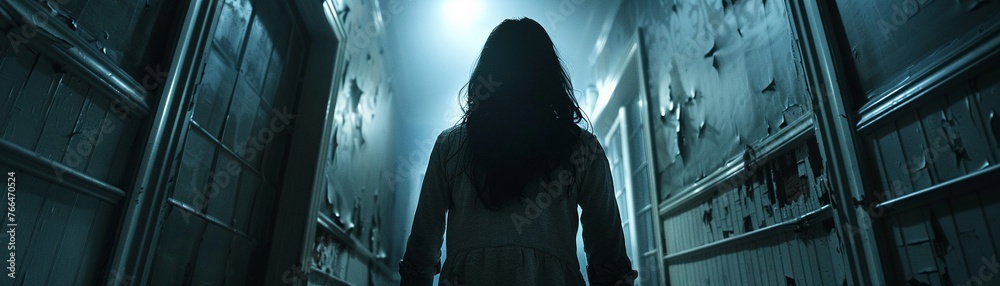 Capture the chilling suspense of horror movie climactic scenes from a ...