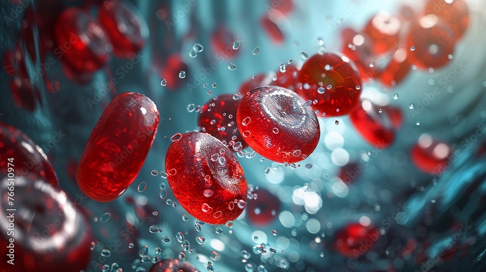 Visualize the role of vitamin E in protecting cell membranes from ...