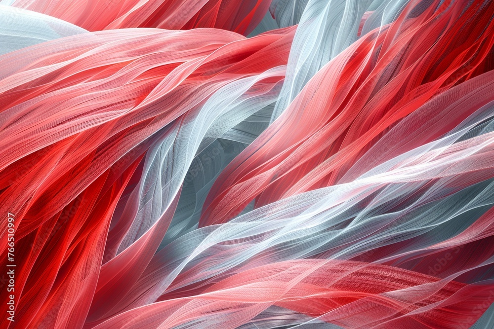 Visualize the striated pattern and arrangement of muscle fibers within ...