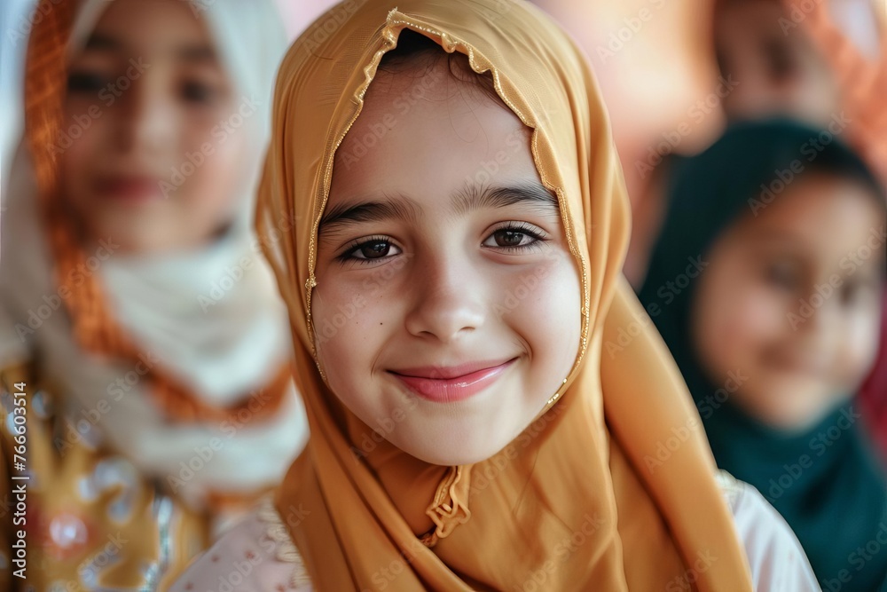Diverse Muslim Youth Engaging in Cultural Events, Showcasing ...