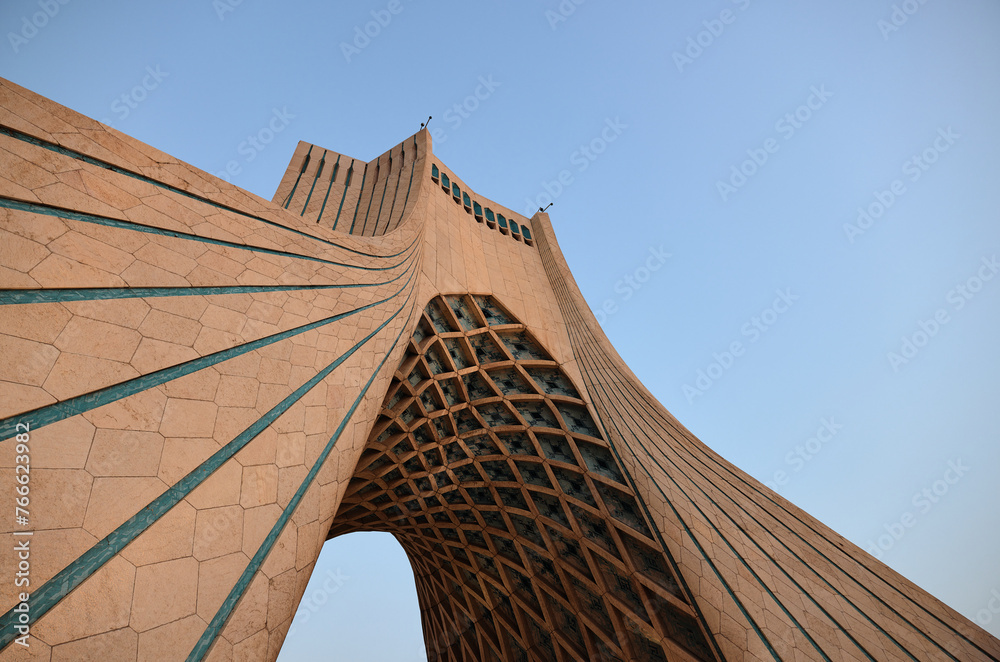The Azadi Tower is a symbol of freedom in Iran, the main symbol of Iran ...