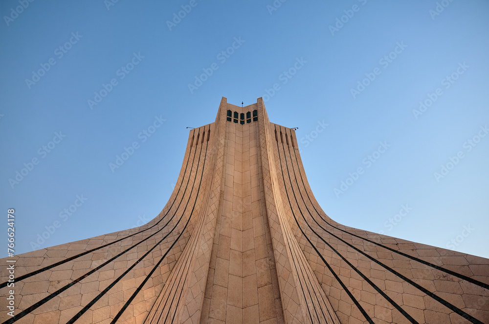 The Azadi Tower is a symbol of freedom in Iran, the main symbol of Iran ...