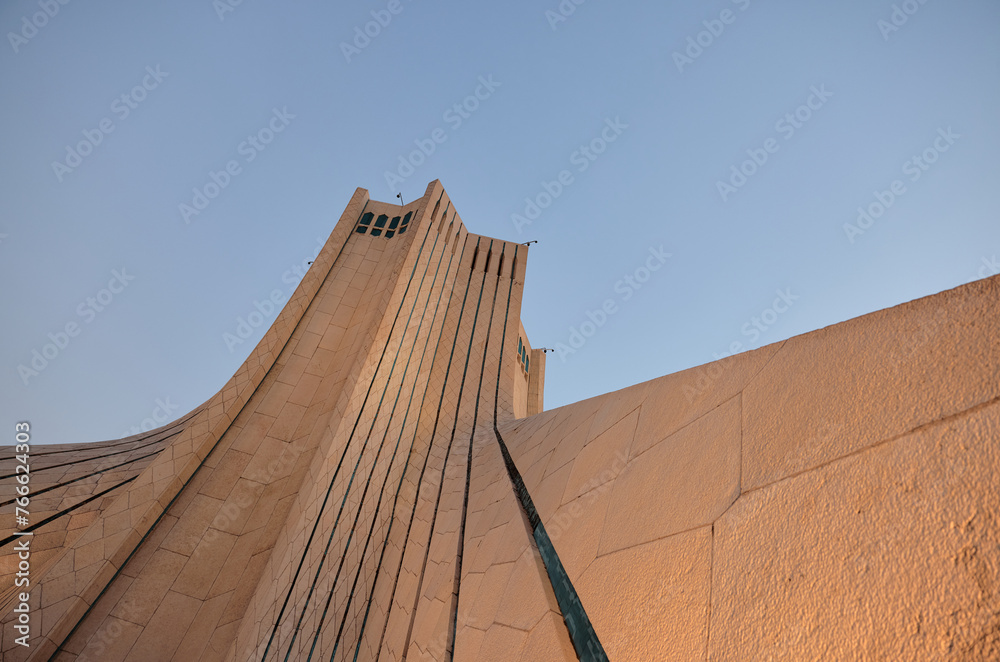 The Azadi Tower is a symbol of freedom in Iran, the main symbol of Iran ...
