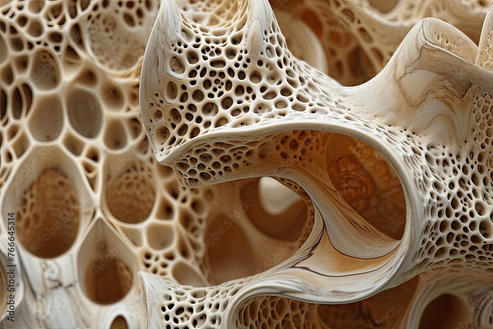 Nature inspired patterns mimicking organic forms in art Stock Photo ...