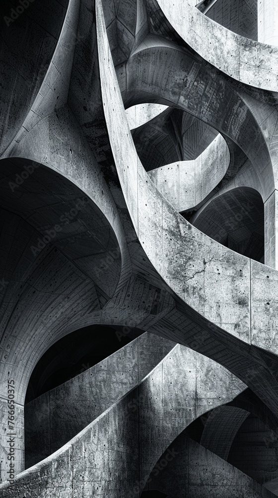 Capture the essence of structural elegance with a detailed close-up ...