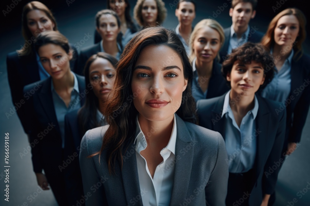 Confident woman. Celebrating women's history month: a tribute to ...