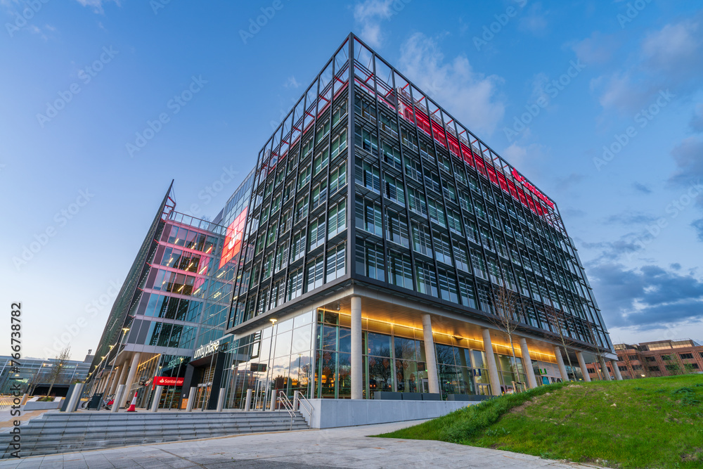 Santander banking group Unity Place new headquarters in Milton Keynes ...