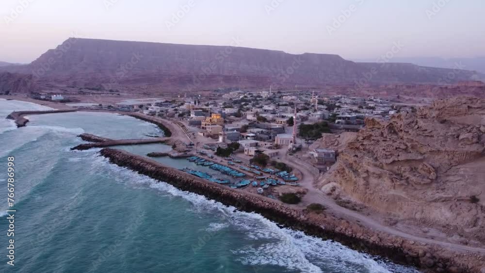 Twilight landscape pink blue sky horizon mountain background wonderful ...