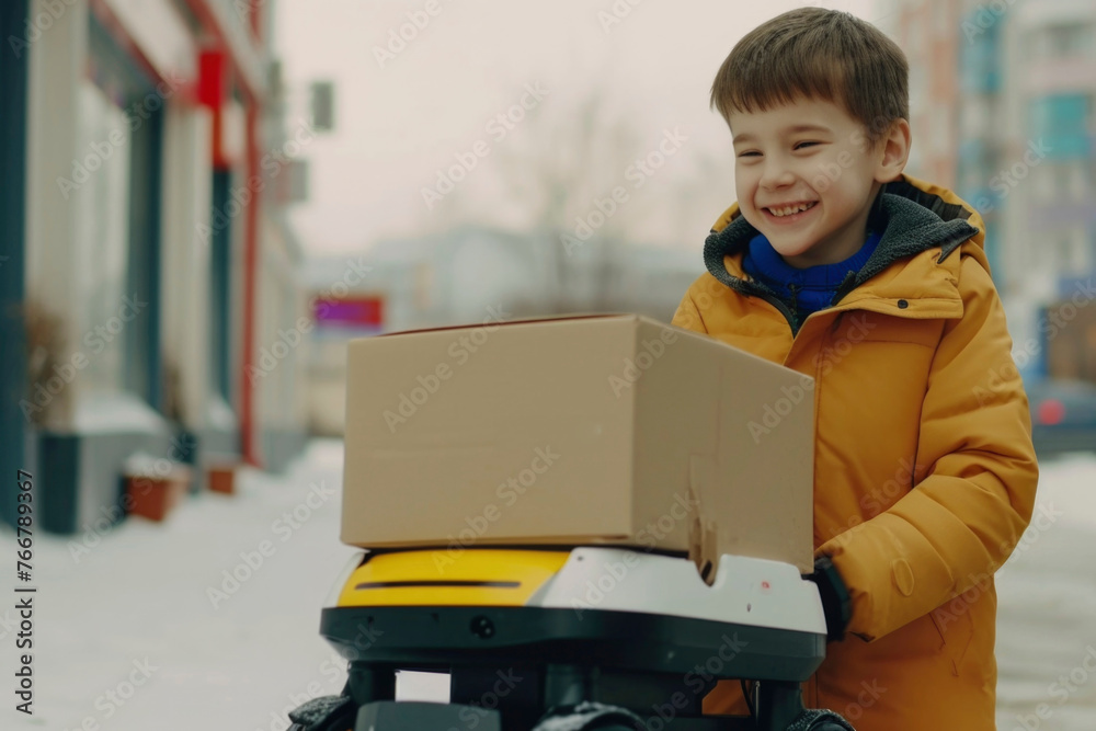 Mini delivery robot: a compact marvel of technological innovation ...