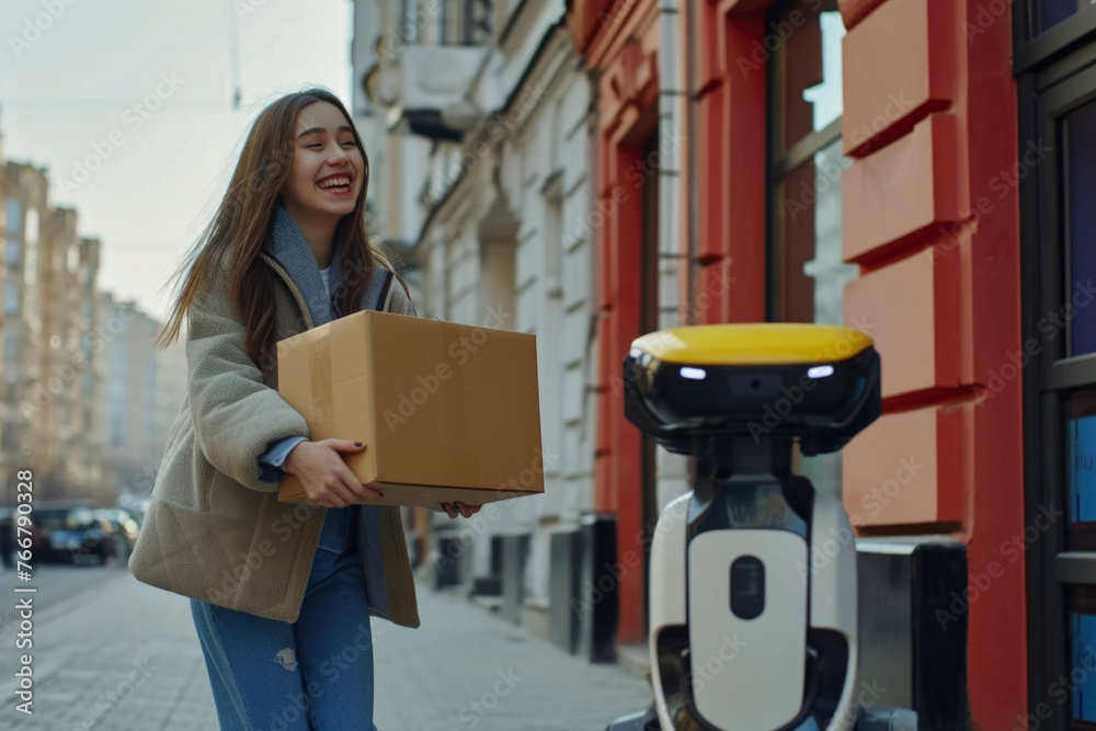 Mini delivery robot: a compact marvel of technological innovation ...