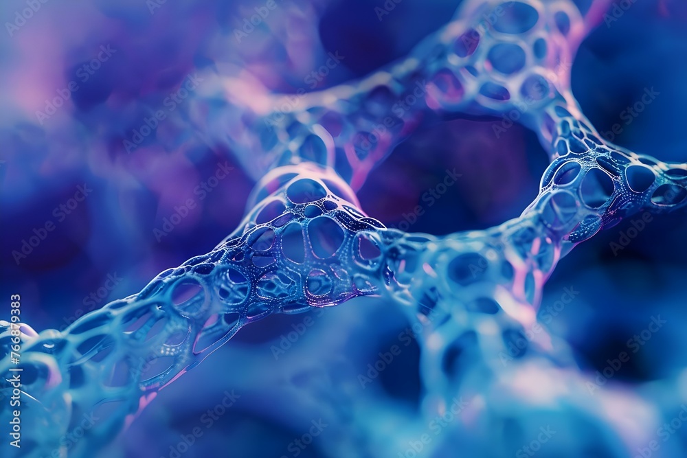 Examining Plant Cells Up Close Under a Microscope. Concept Botany ...