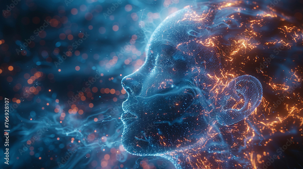 Showcase the future of AI-driven innovation with an image of business ...