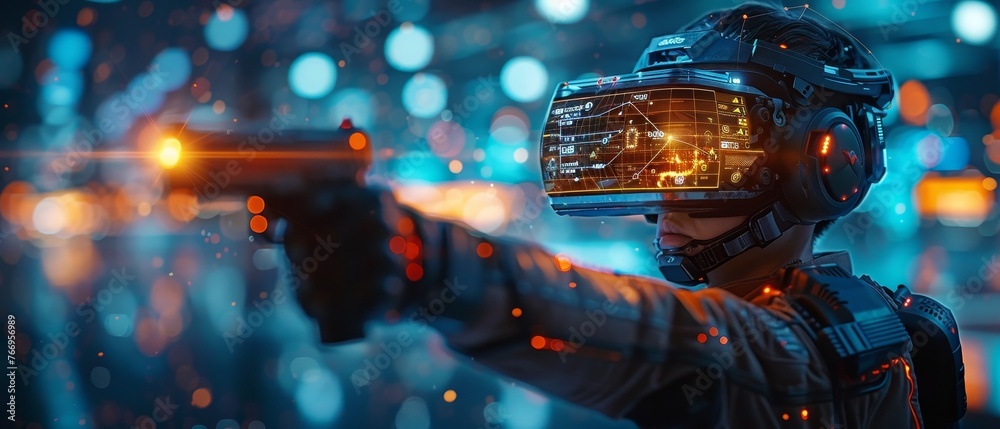 An online game interface with a map of the levels. A computer gamer ...