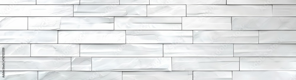 White ceramic tile background, seamless pattern with white bricks ...