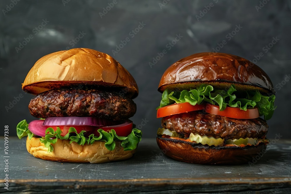 Plant-Based vs. Traditional Burger Comparing the Ingredients and ...