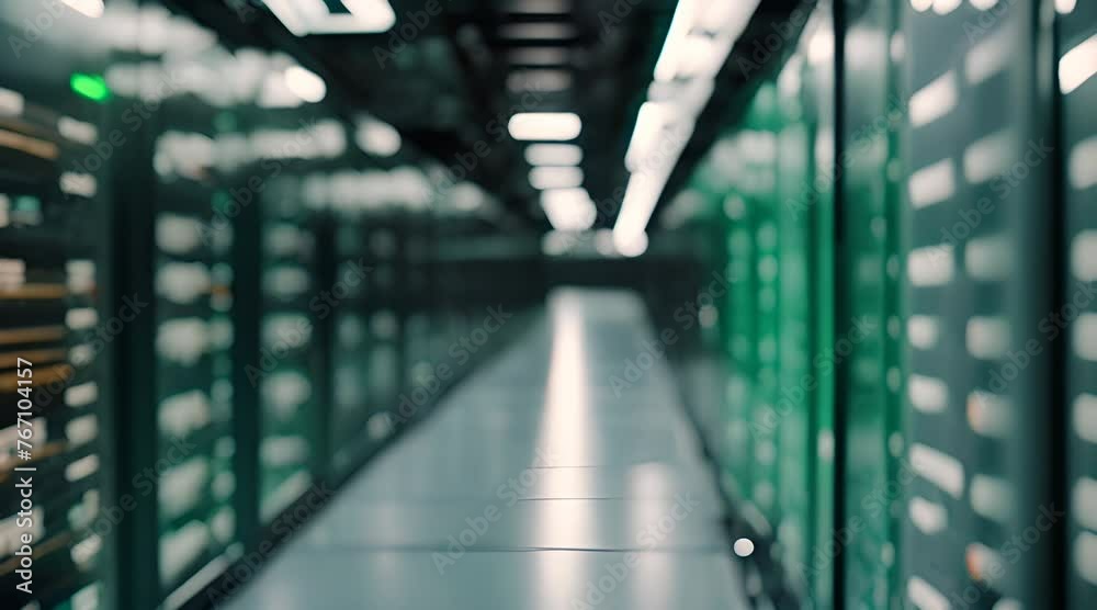 Vidéo Stock Data Stream Nexus: Digital Information Flow through Network ...