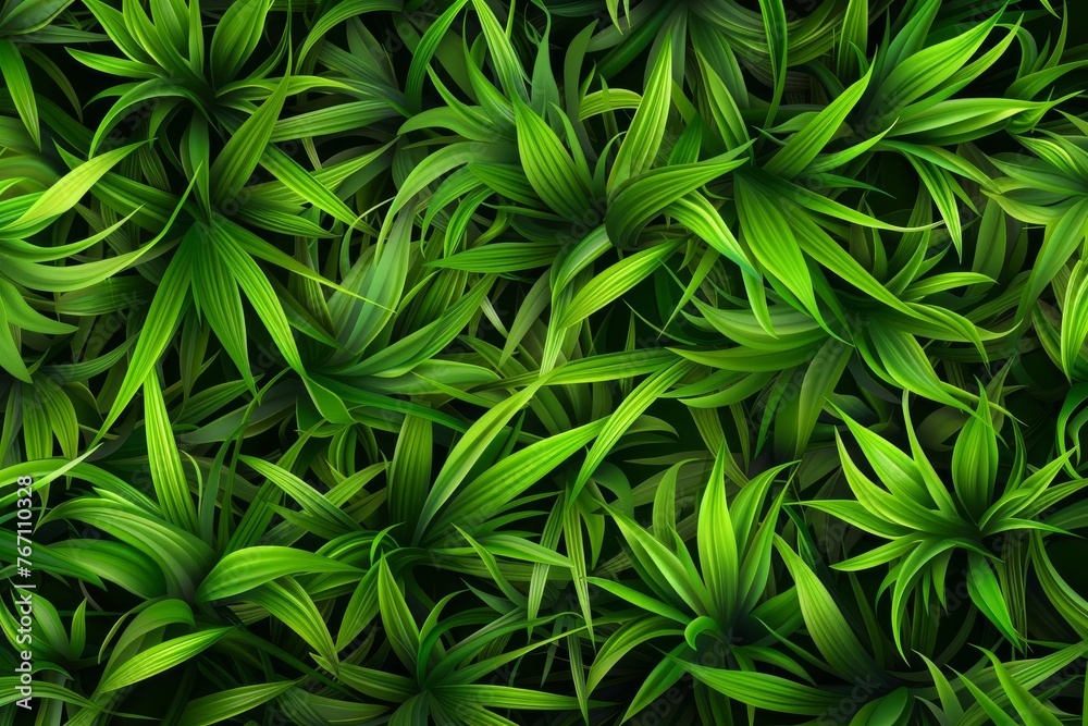 Vibrant Grass Texture Seamless Pattern Fresh Green Lawn Background for ...