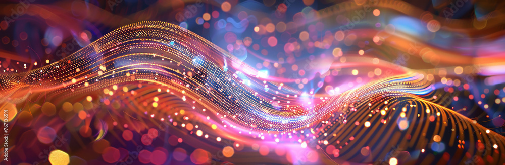 Dynamic abstract wave of light networks. A fusion of science and ...