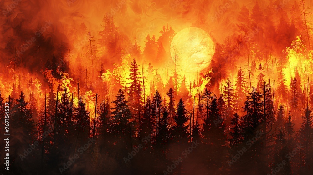 Forests turned to ash the aftermath of wildfires exacerbated by ...