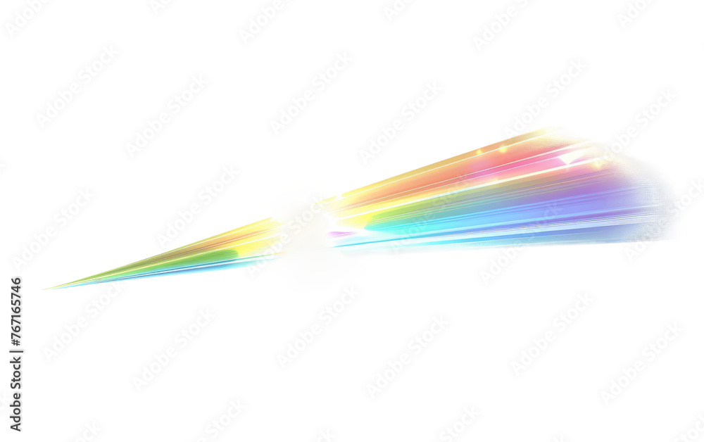 Optical Rainbow Lens Effect, Optical Rainbow Lens Flare Effect Isolated ...