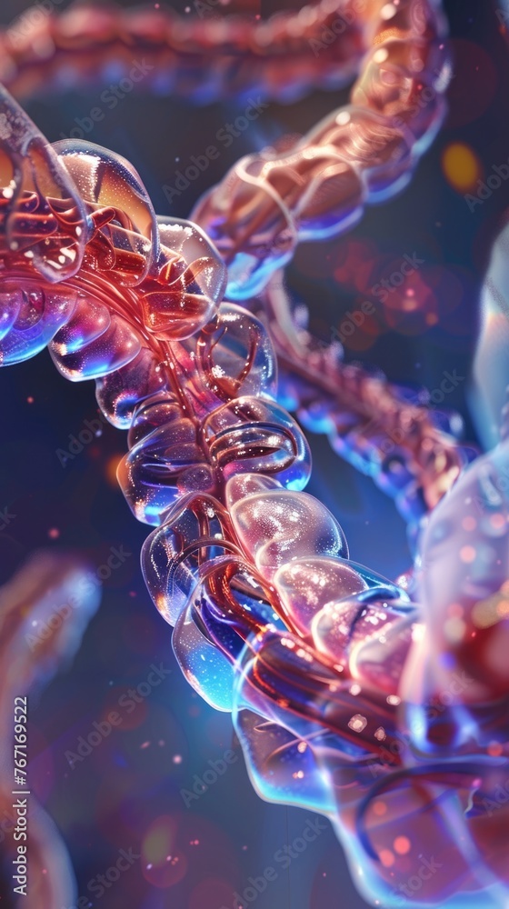 Anatomical drawing of the colon with an emphasis on the unique haustral ...