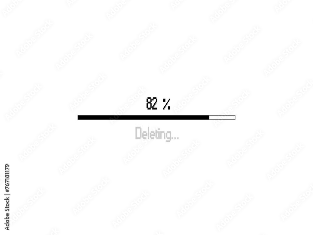 Animated Of Various Updating Downloading Loading Sending Uploading Completing Searching