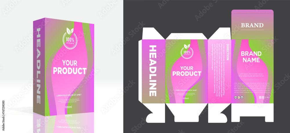 Multi vitamin label sticker and box design and natural calcium food ...
