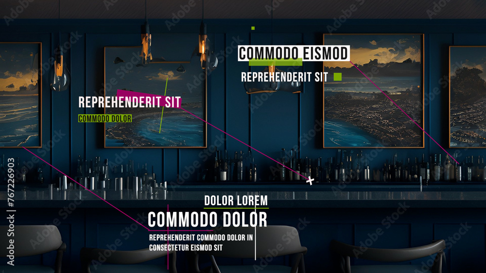 Colorful Call Out Titles Stock Template | Adobe Stock